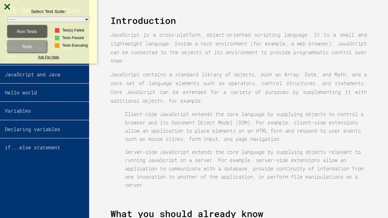 Responsive Web Design Projects - Build a Technical Documentation Page