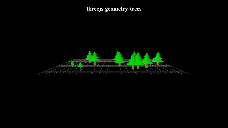 threejs-geometry-trees
