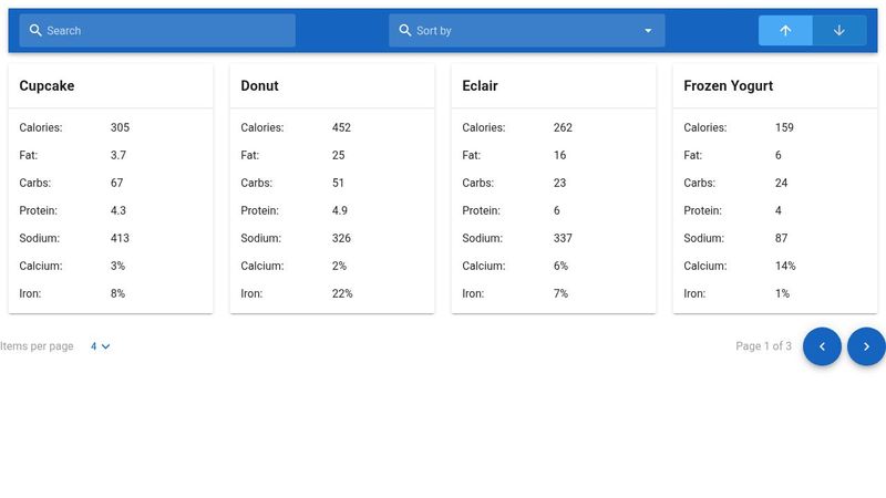 Vuetify Table Search