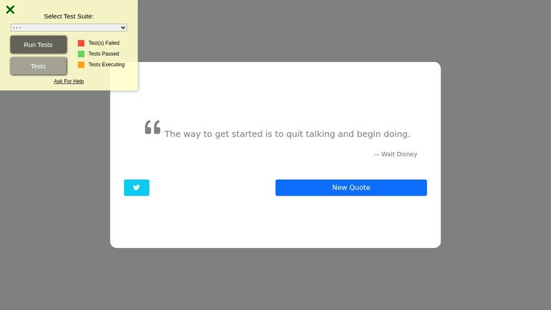 Random Quote Machine FCC