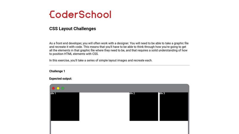 CSS Layout Challenges