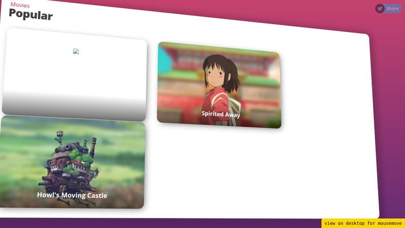 3D CSS Parallax Depth Effect