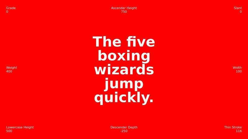 Variable Font Fun with JS-driven CSS Variables