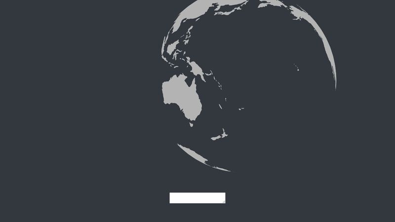 Rotating globe with SVG and D3.js