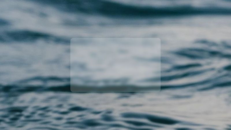 Frosted Glass Effect CSS