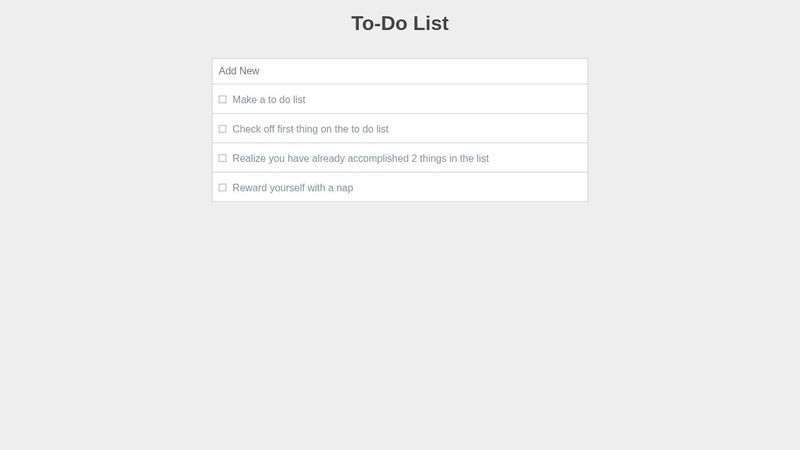 Plain JavaScript To-Do List with LocalStorage