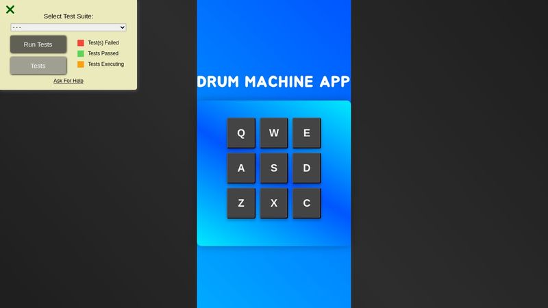 Drum machine app