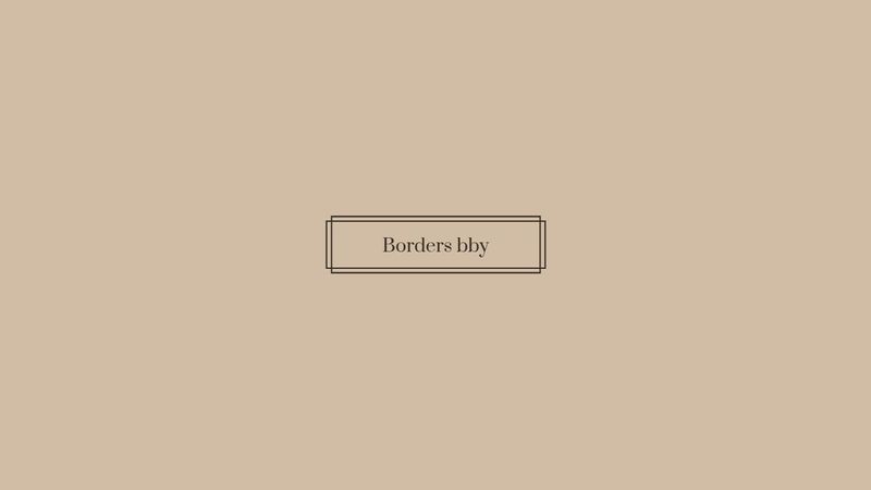 Double bordered button