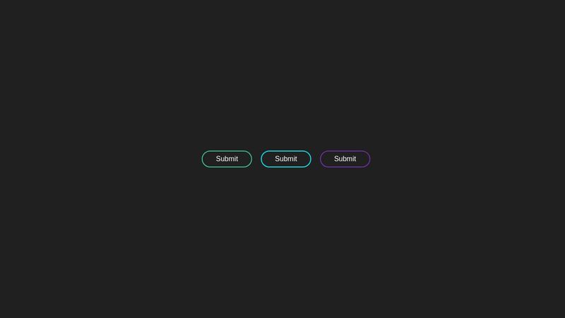 Neon Glowing Buttons using HTML and CSS - InCoder