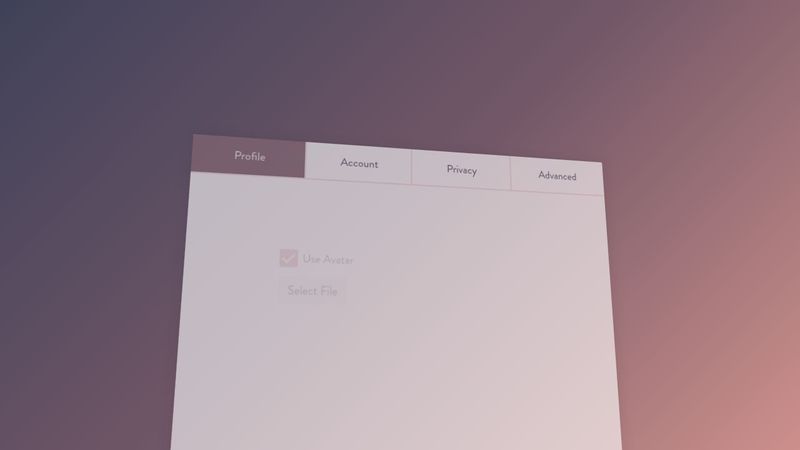 User Profile Setup Form (In Progress)