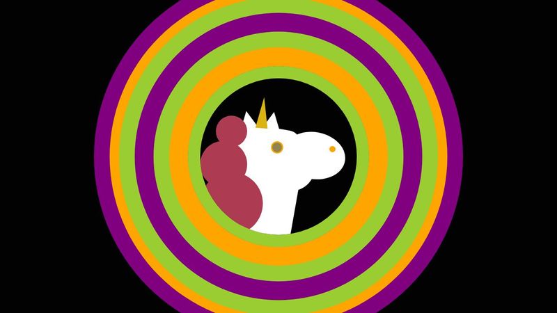 #26 unicorn | daily css images halloween edition 2020