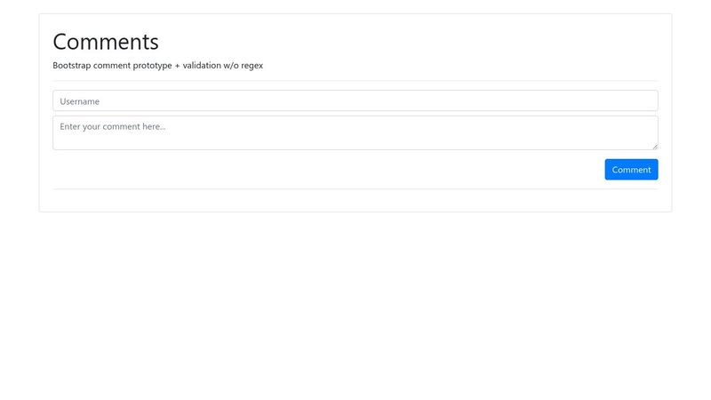 project39 js bootstrap comments