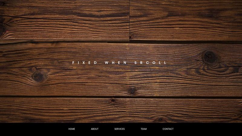 Fixed Navigation Bar After Scroll