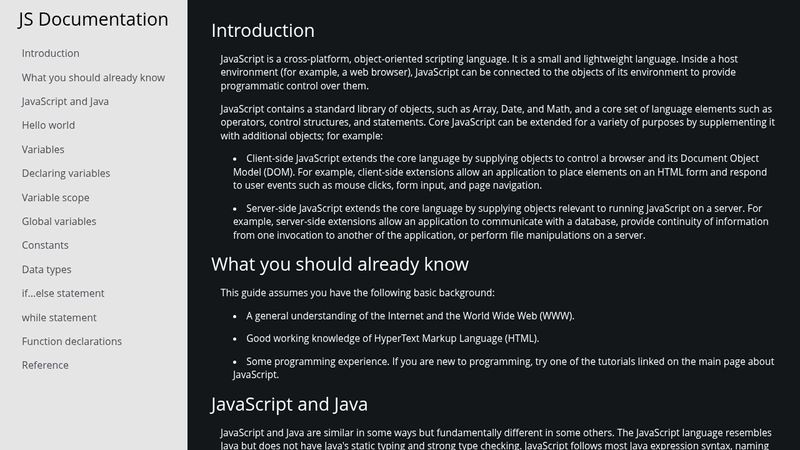 FCC: Technical Documentation Page