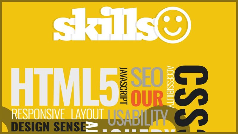 Pure css skills list