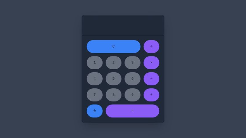 tailwind css calculator