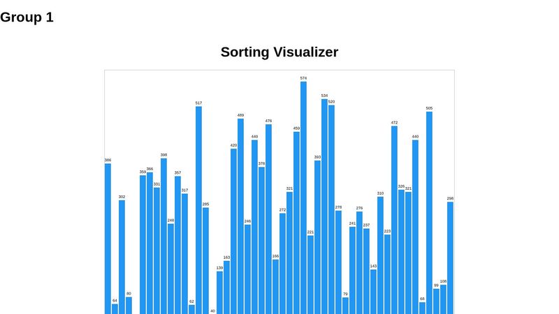 Sorting Visualizer
