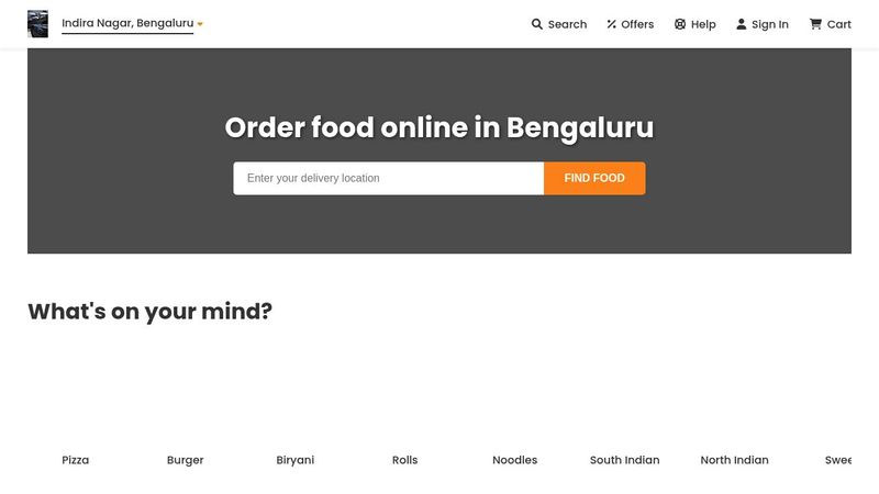 Swiggy UI Clone: Interactive, Responsive & Realistic (HTML, CSS, JS)