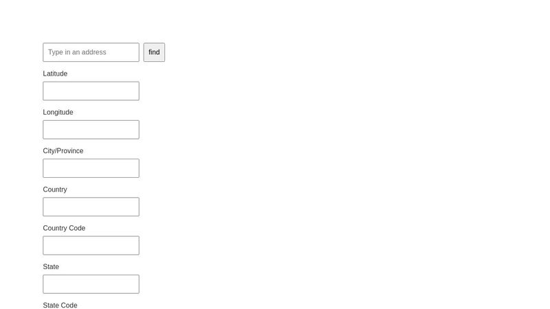 Geocomplete - Geocoding and Places Autocomplete