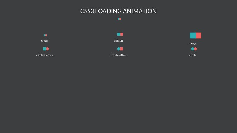 CSS3 Loading Animation
