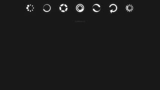 Spinners using Font Icons