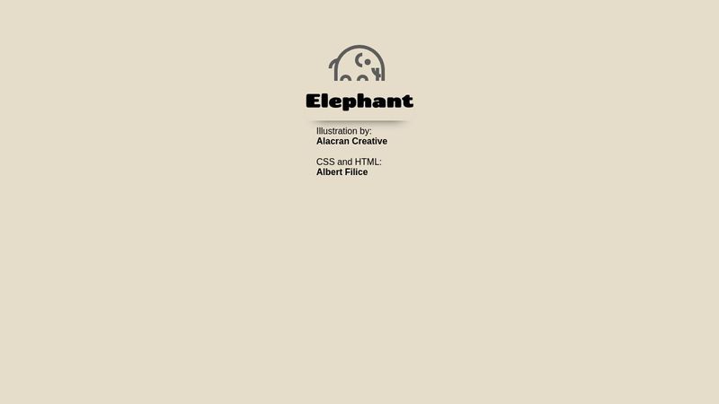 CSS Elephant