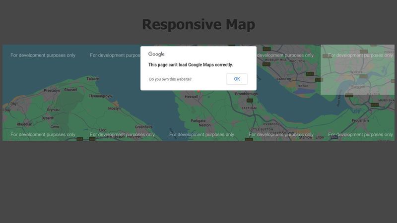 Responsive Google Map