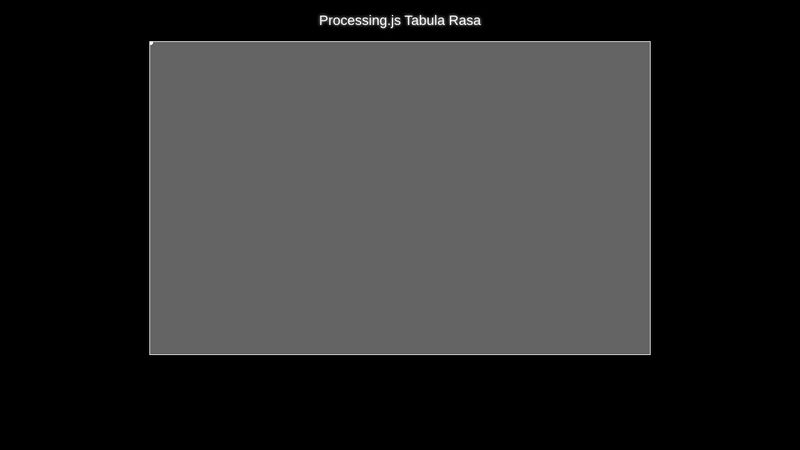 Processing.js Tabula Rasa