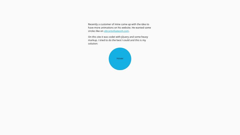 CSS3 Circle Animation