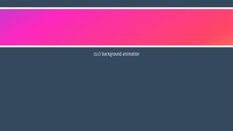 css background animation