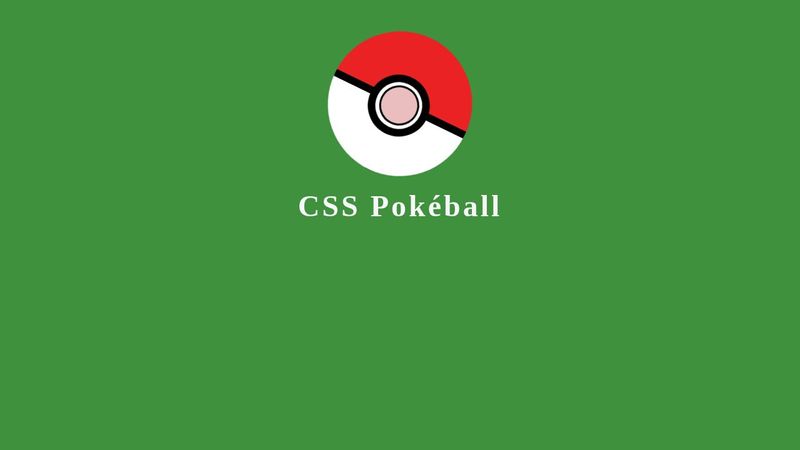 CSS Pokeball