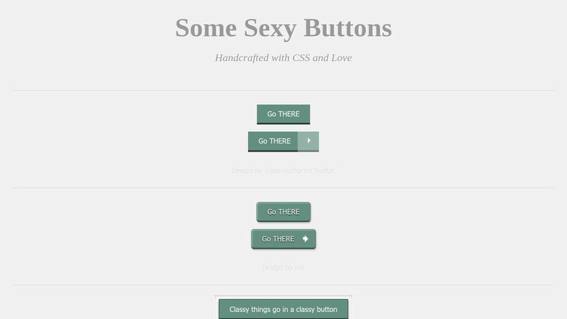 Large CSS buttons