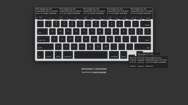 Apple Wireless Keyboard via CSS3