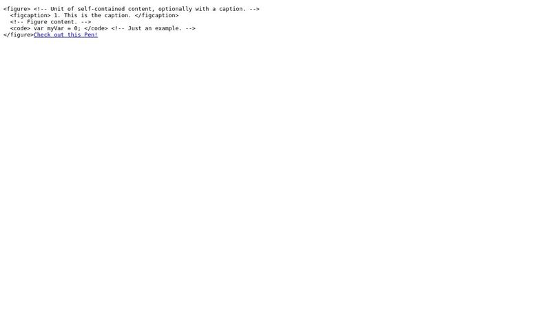 HTML5 Course - HTML - figure grouping elements (for iframe)
