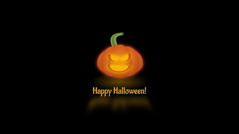 CSS Spooky Halloween Pumpkin