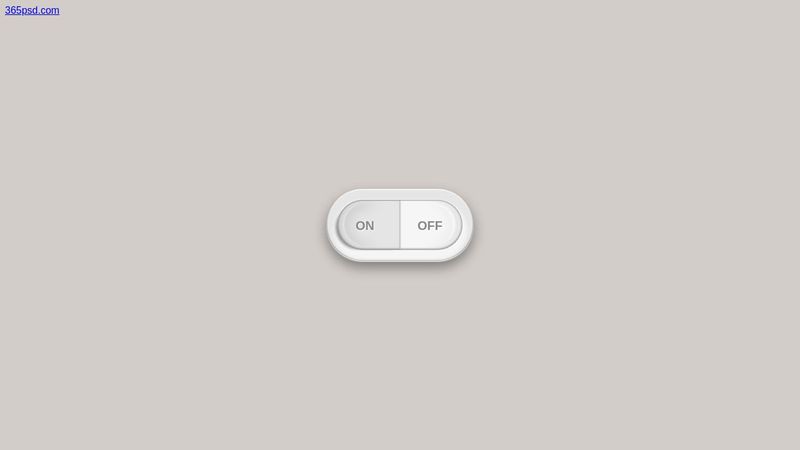 Pure CSS3 Switch, single element