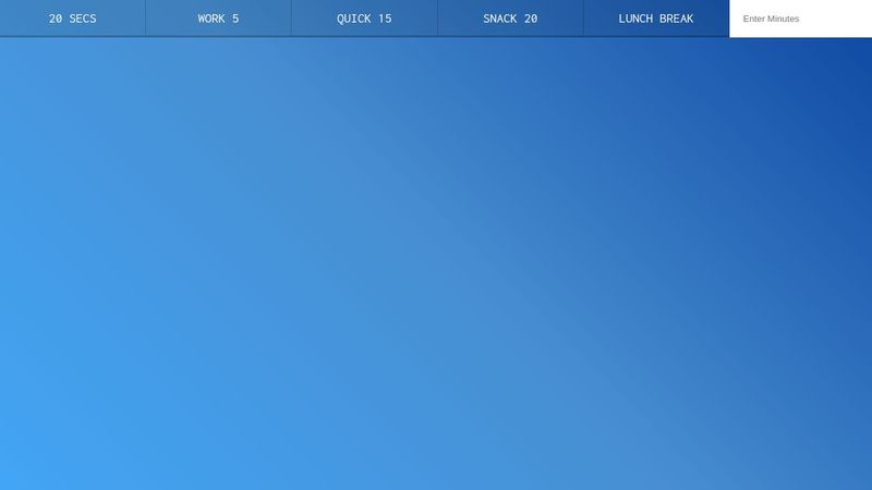 Vanilla JS Countdown Timer