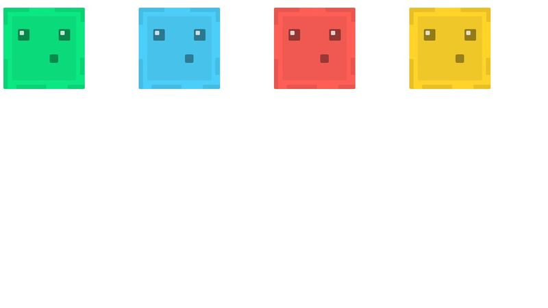 Slime designed in CSS and HTML