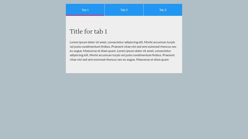 jQuery Responsive Tabs