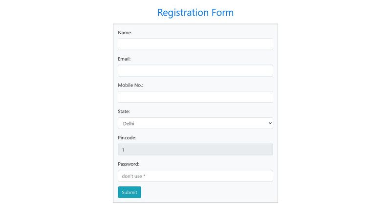 Form Validation