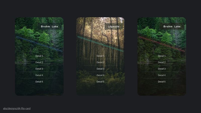 UI - Flip Card (using :focus-within for a11y)