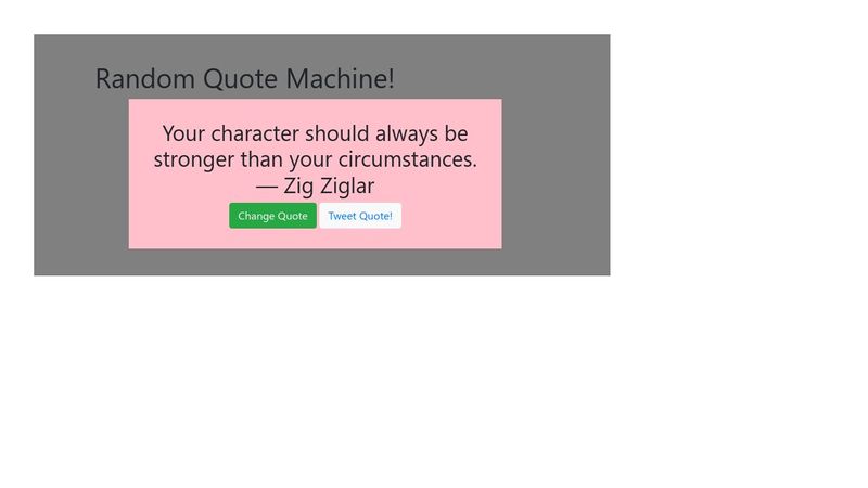 FreeCodeCamp - Random Quote Machine with VUE.js
