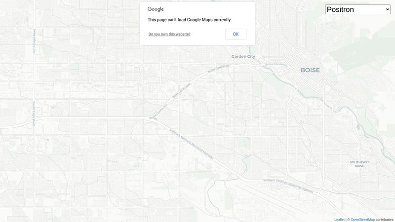 Carto Map Basemap Select v.2