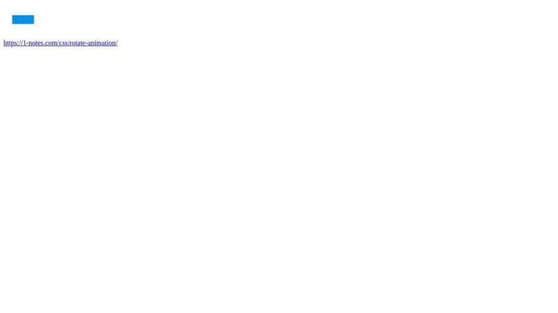 CSS rotate animation X axis