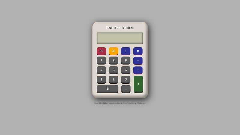 Build a JavaScript Calculator (FreeCodeCamp challenge)