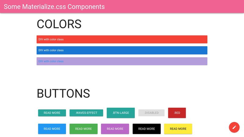 Traversy Media Materialize CSS YouTube Tutorial