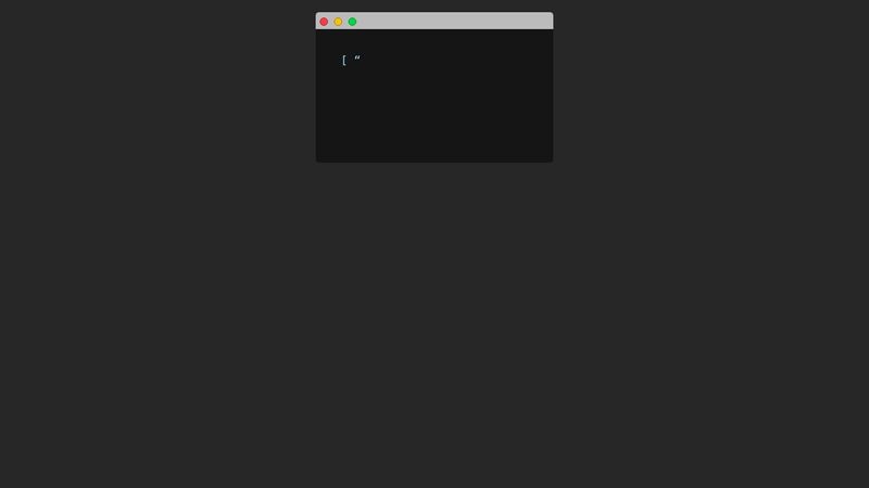 CSS Terminal Window