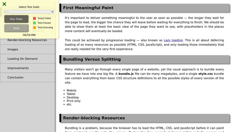 FCC: Technical Documentation Page