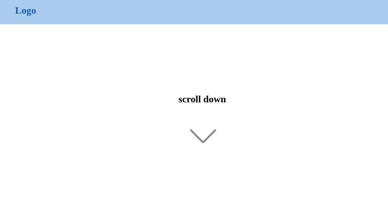 Javascript scrolling animation