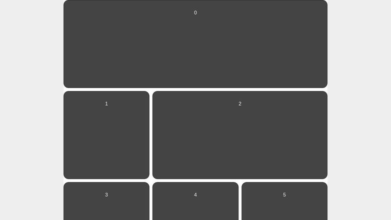 CSS grid experiment